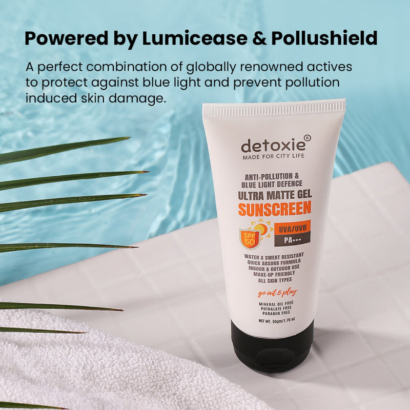 ULTRA MATTE GEL SUNSCREEN, SPF50