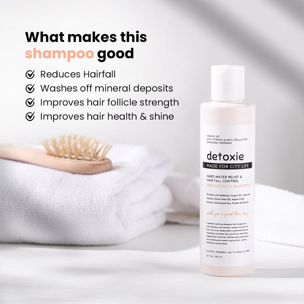 Buy Best Redensyl Shampoo for Hard Water Relief & Hair Fall Control