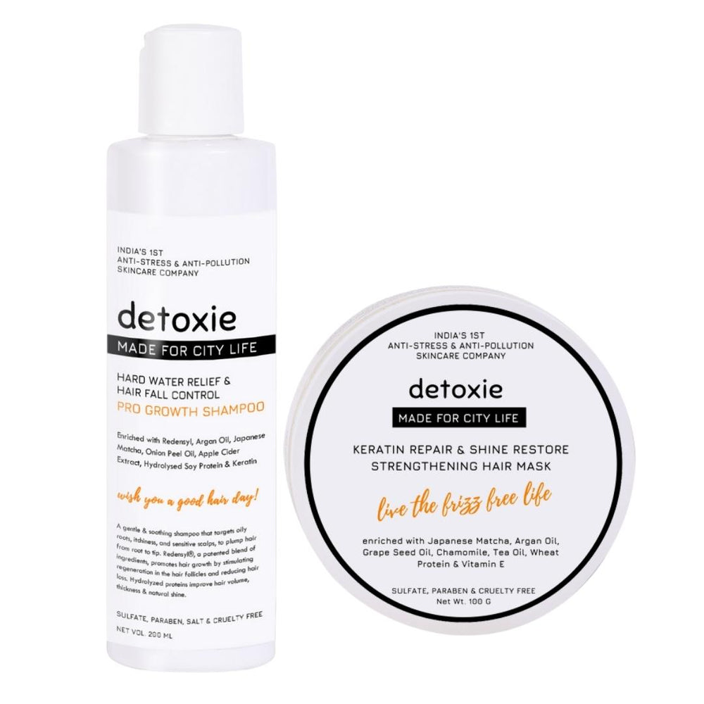 8 Washes Healthy Hair Routine For Hair Fall Control, Frizz Control and